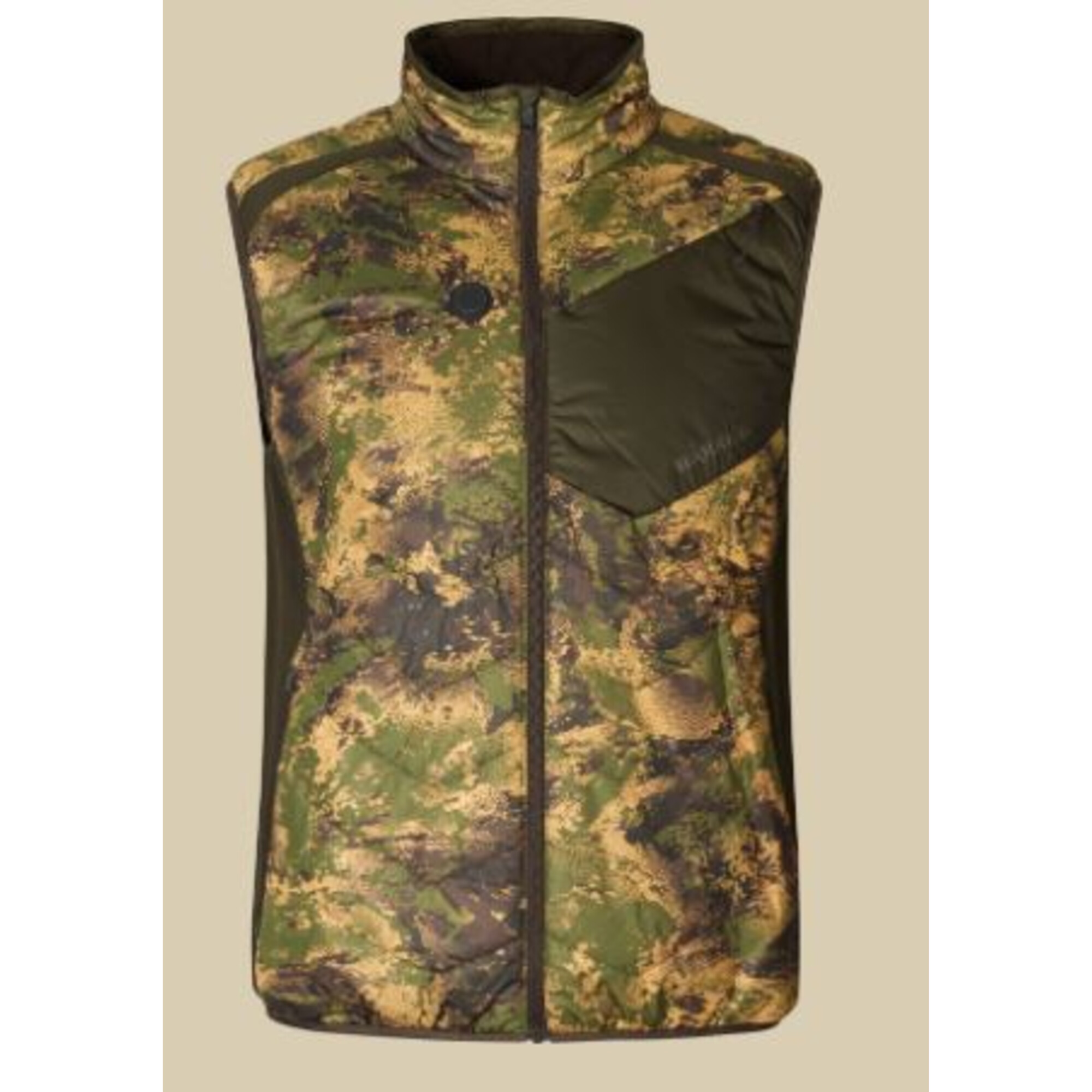 Härkila Chaleco calefactor Camo, AXIS MSP® Forest green, talla L